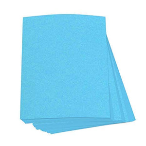 A4 Size Sky Blue Color Paper (100 Sheets Each Colour, 75 Gsm) - Pack O ...
