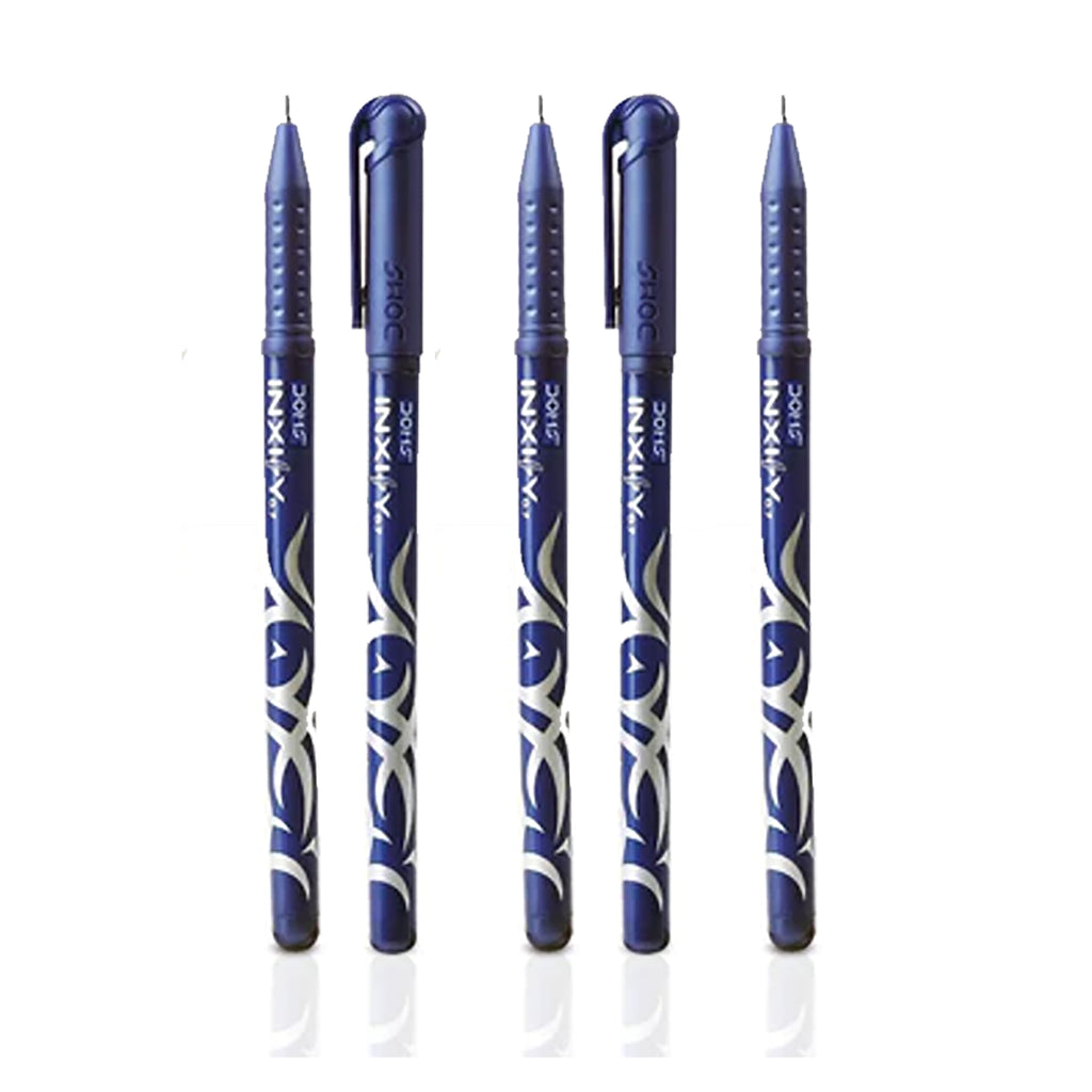 Doms Inxify 0.7 Mm Blue Ball Point Pens 5 – Goyalbazaar