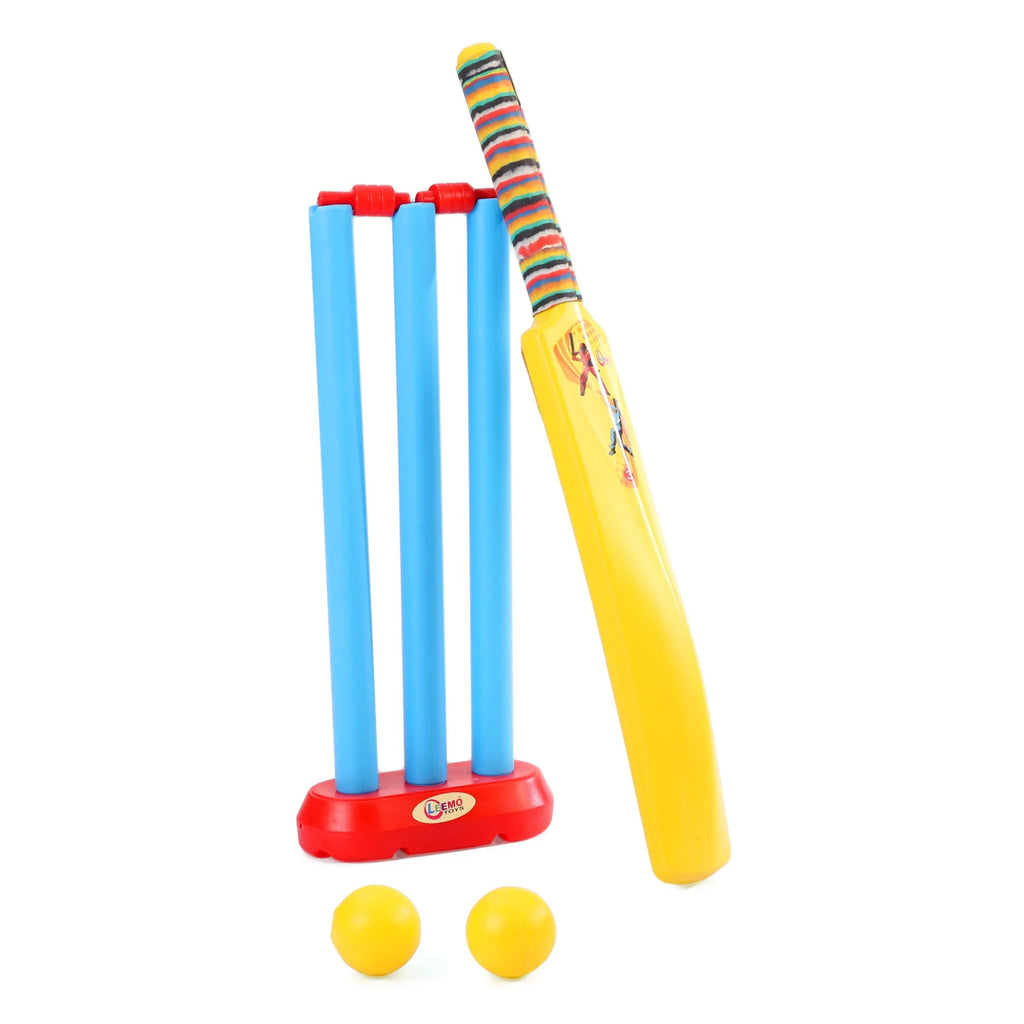 Leemo Cricket Kit No. 3 - Multicolor – Goyalbazaar